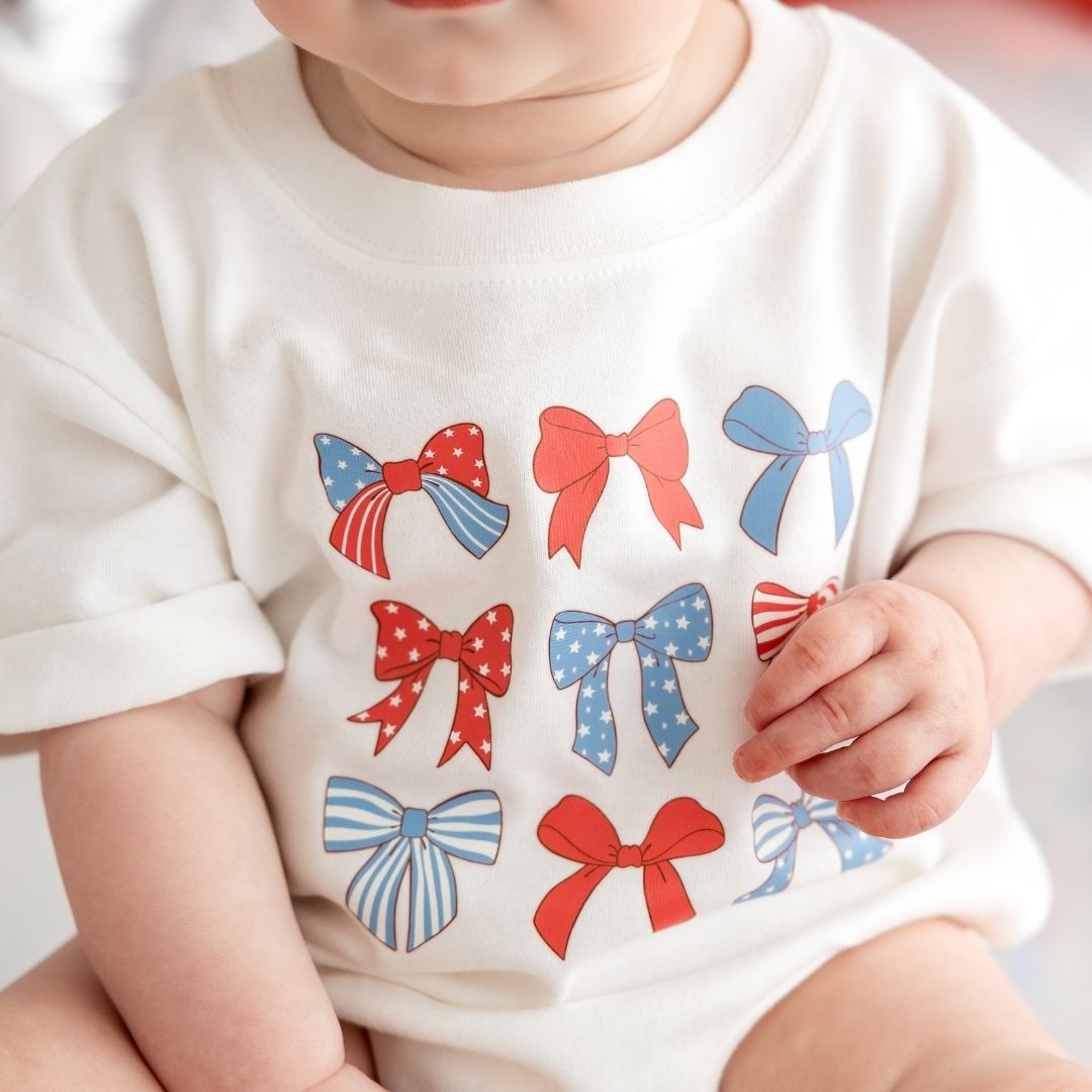 Patriotic Cutie Bubble Smock Candy
