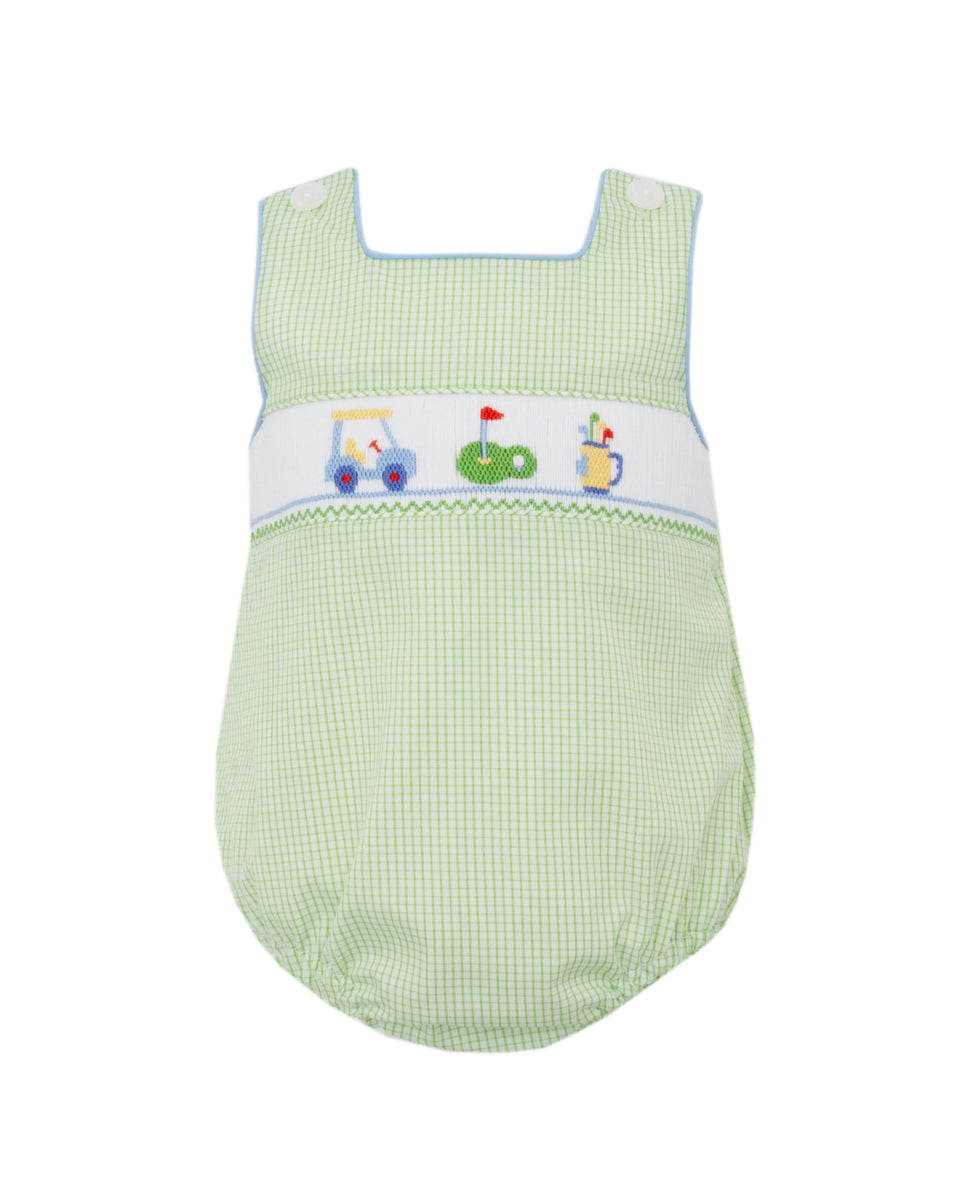 Golf Sunbubble- Green Check – Smock Candy