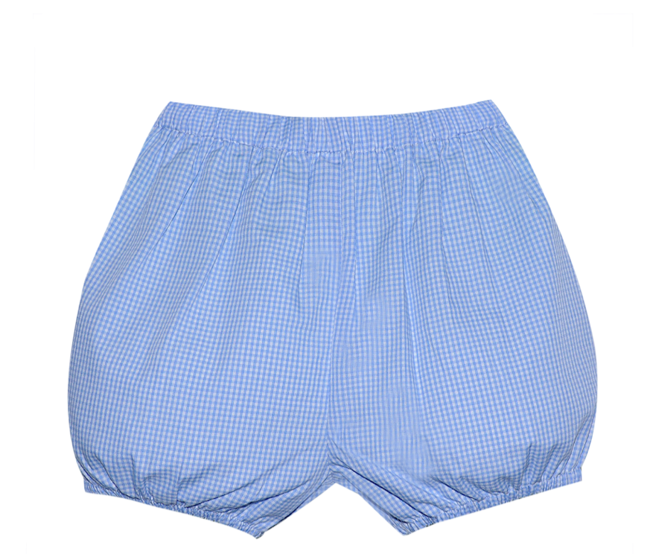 Alexander Bloomer- Blue Gingham – Smock Candy