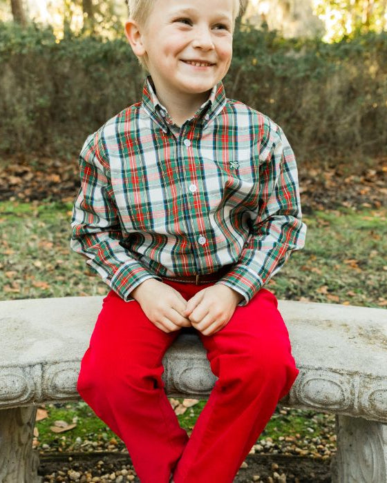 Champ Pant- Red Corduroy – Smock Candy