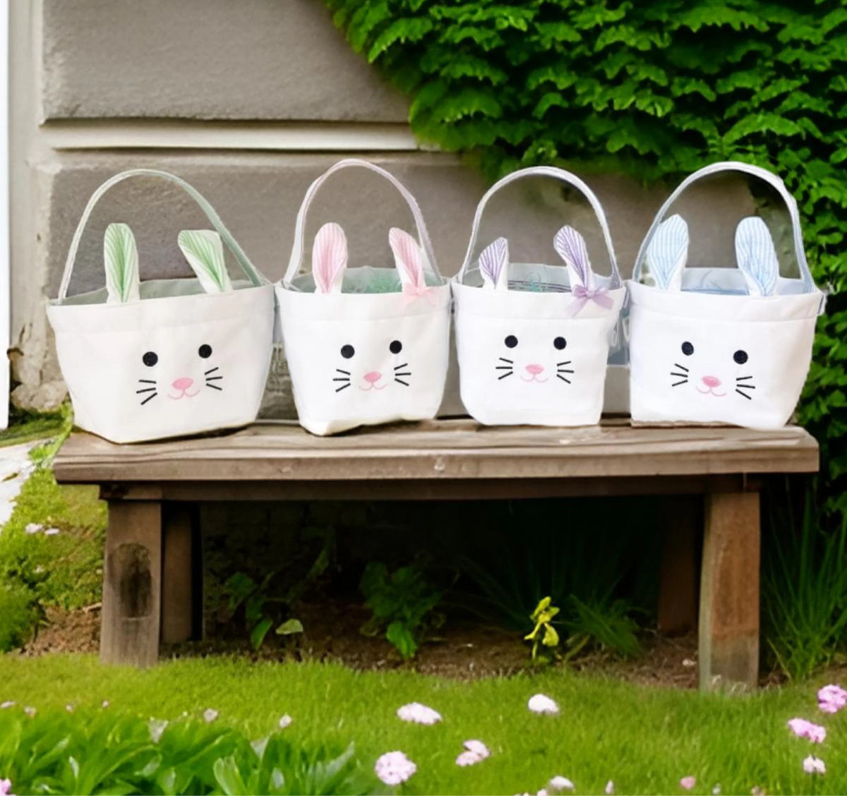 Bitty Bunny Basket- Pink – Smock Candy