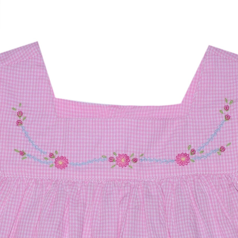 Celia Mae Bloomer Set- Pink – Smock Candy