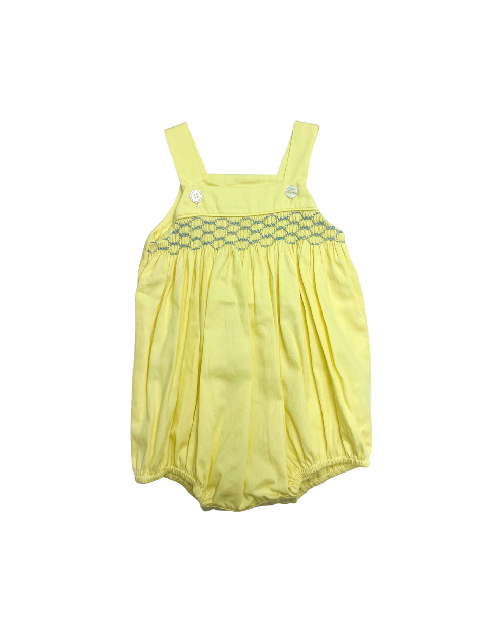 Webb Smocked Bubble- Solid Butter Yellow – Smock Candy