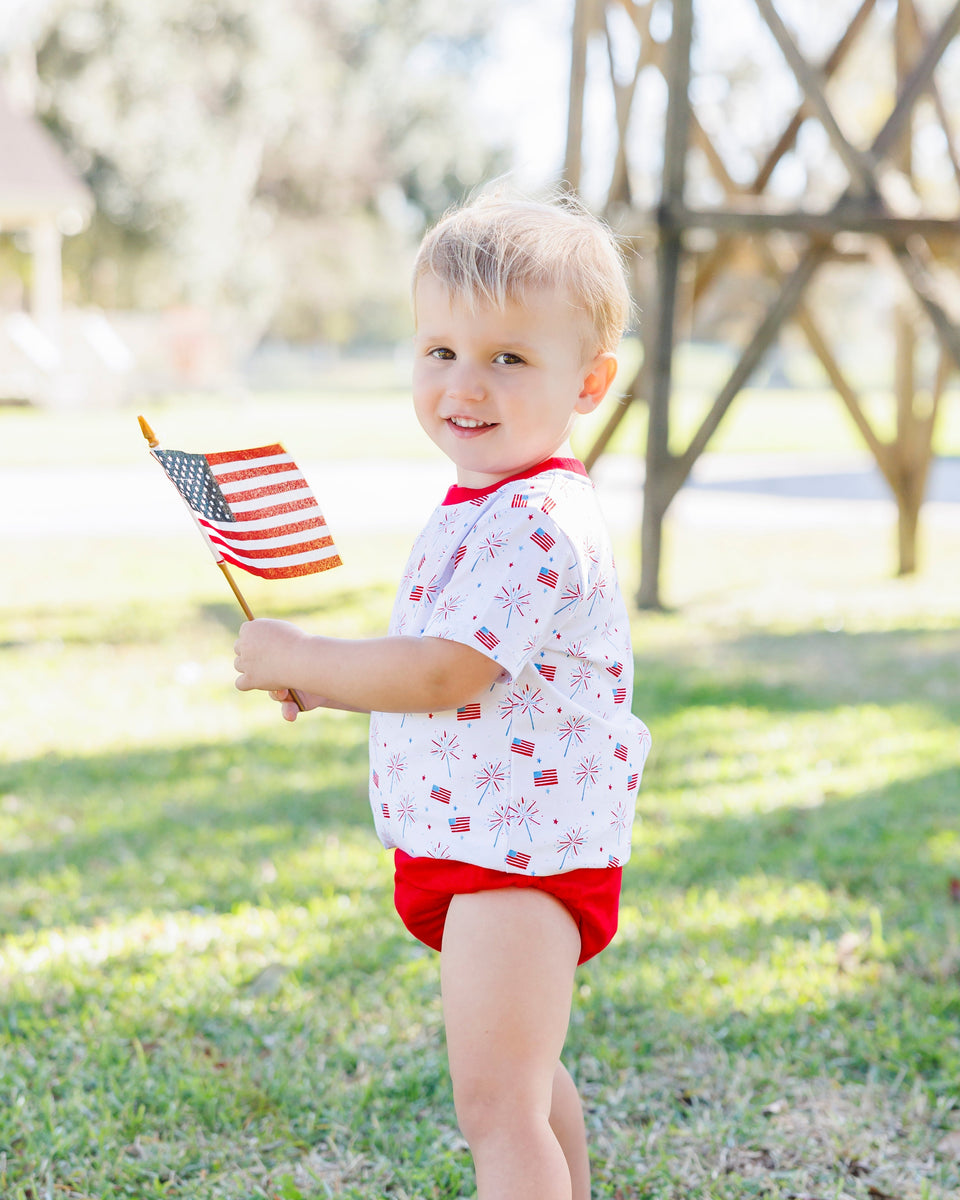 Fireworks and Freedom Diaper Set – Smock Candy