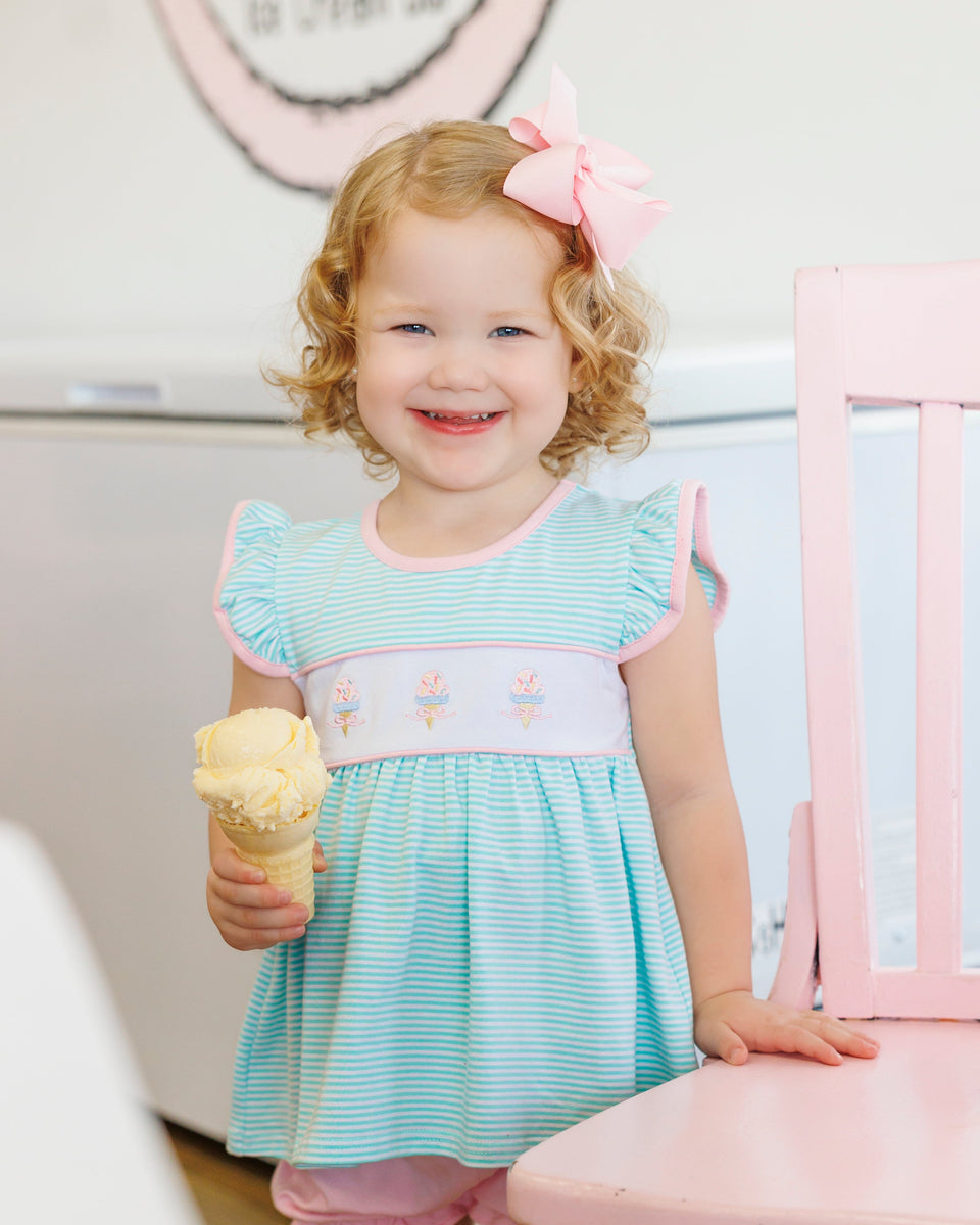 Ice Cream Trio Bloomer Set – Smock Candy