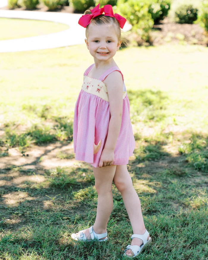 Caroline Color Block Bloomer Set – Smock Candy