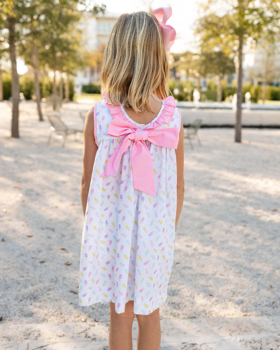 Addison Ruffle Dress- Tremont Twin Pops – Smock Candy