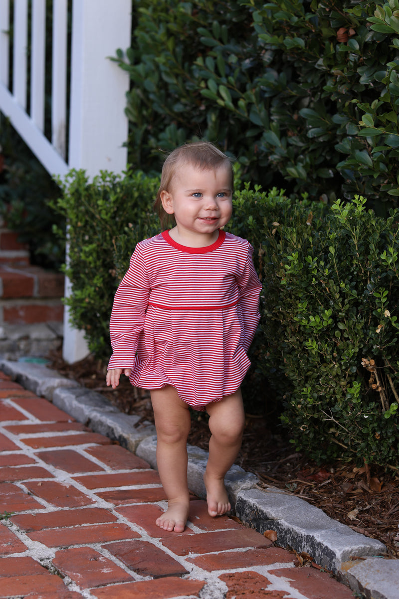 Bennett Bubble- Red Stripe – Smock Candy