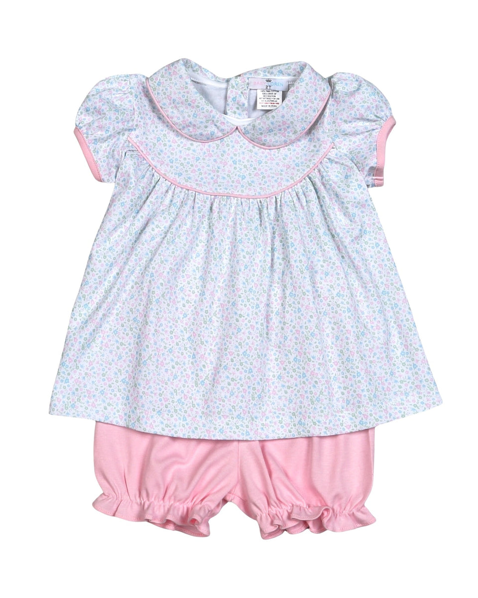Mini Floral Pima Bloomer Set – Smock Candy