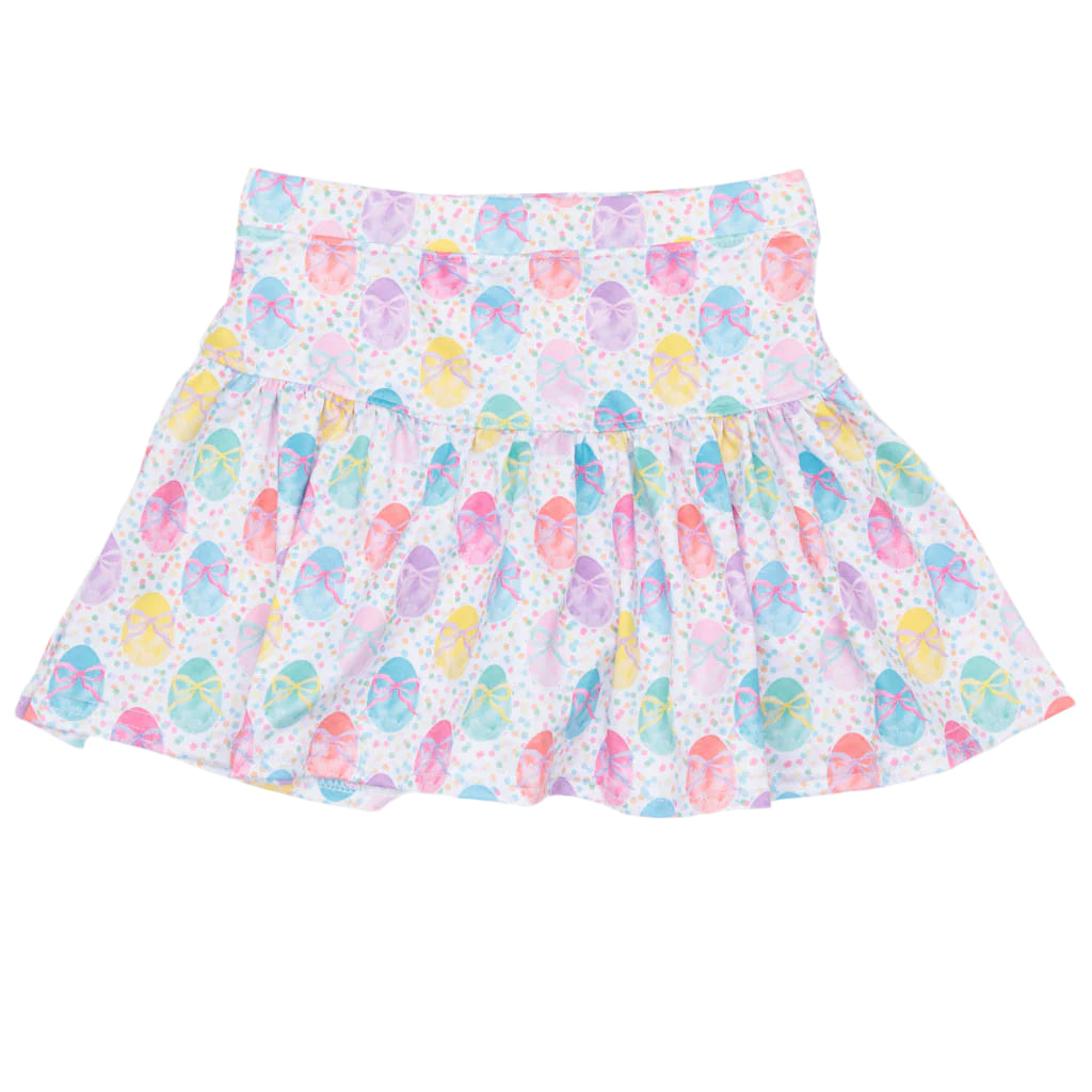 Easter Egg Gathered Skort – Smock Candy