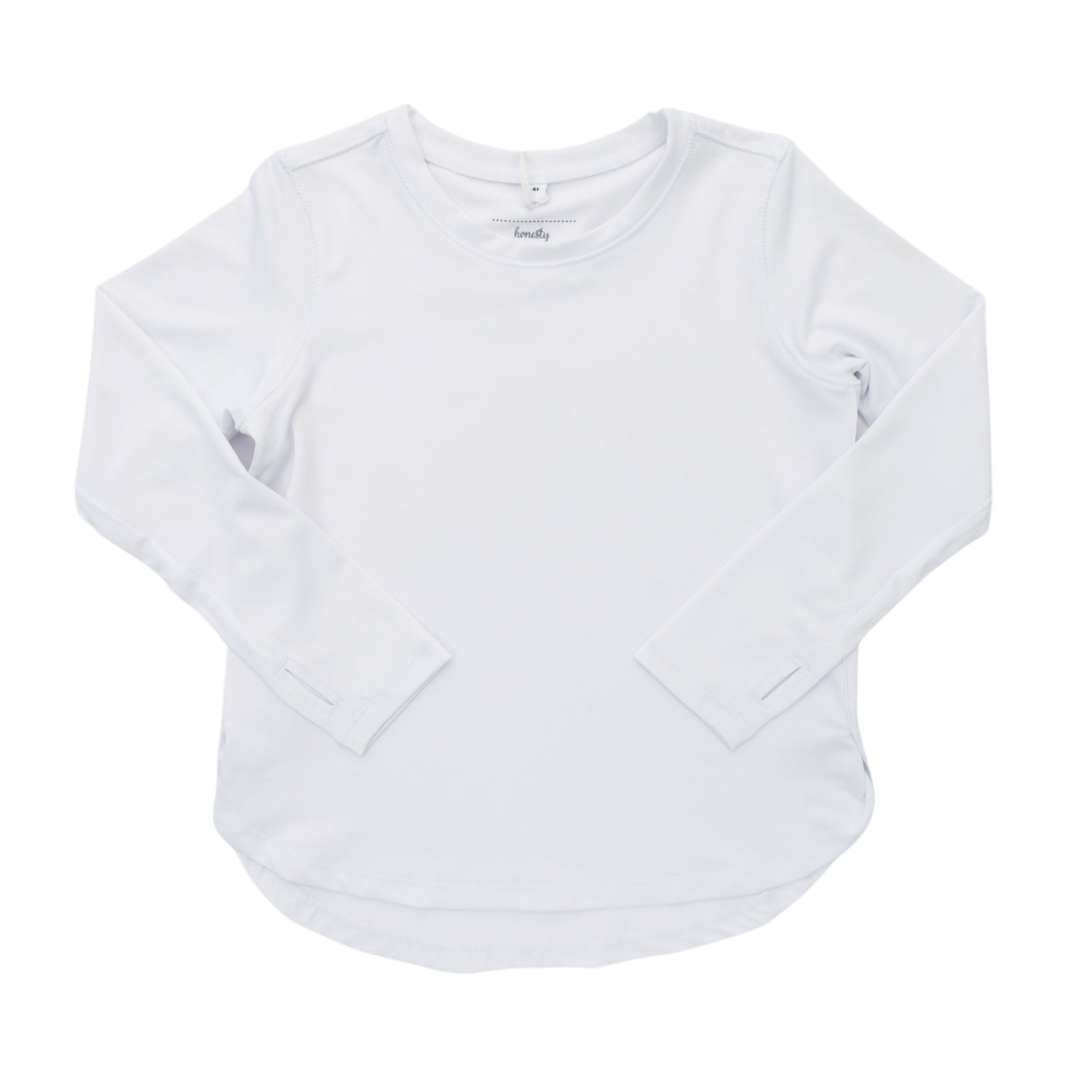 LS Tee- White – Smock Candy