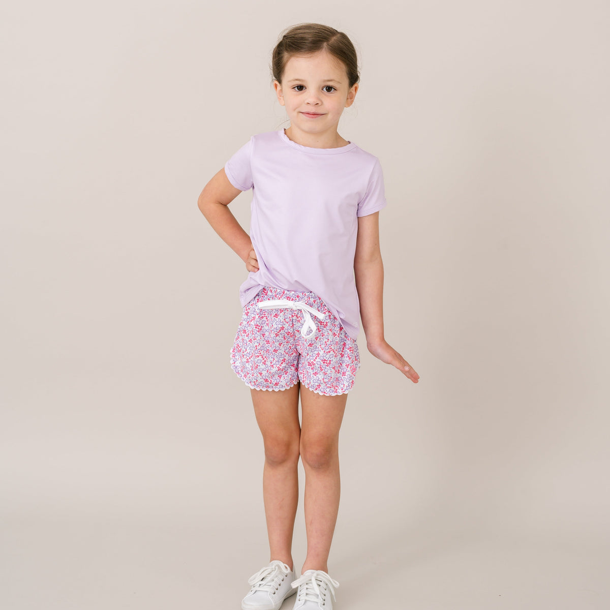 Bridget Basic T- Petal Purple – Smock Candy