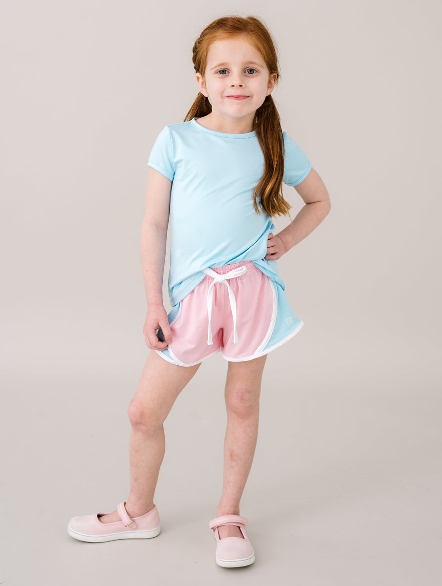 Bridget Basic Tee - Cotton Candy Light Blue – Smock Candy
