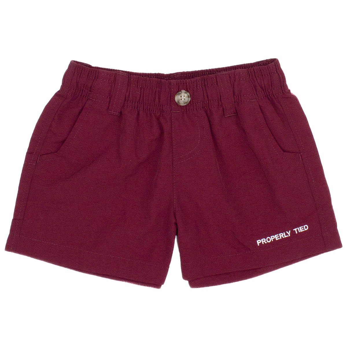 Mallard Short- Maroon – Smock Candy