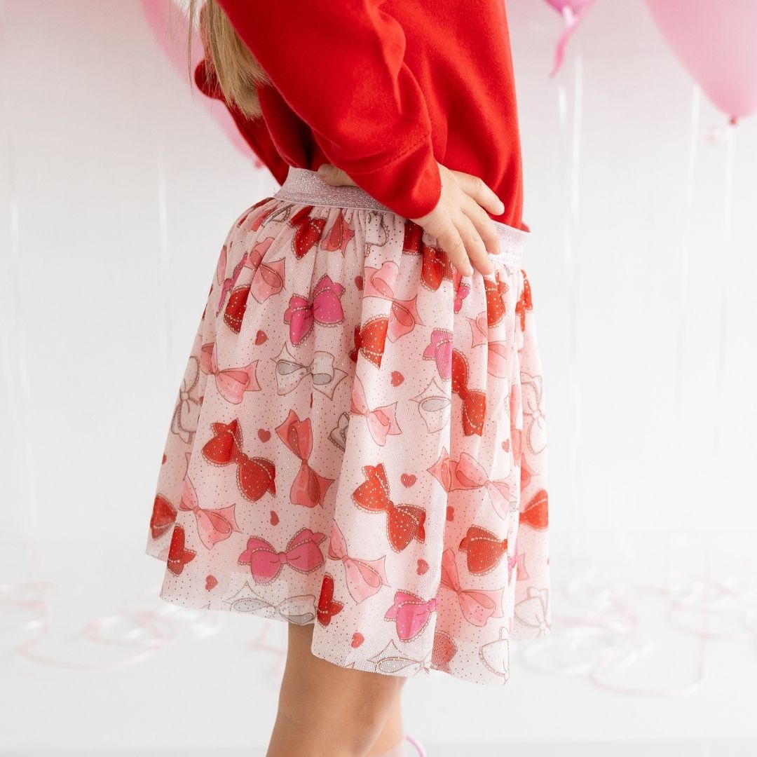 Bow Love Valentine's Day Tutu – Smock Candy
