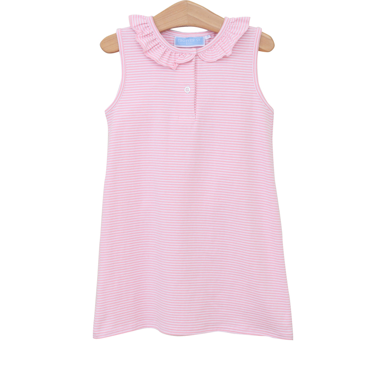 Nora Dress- Light Pink Stripe – Smock Candy