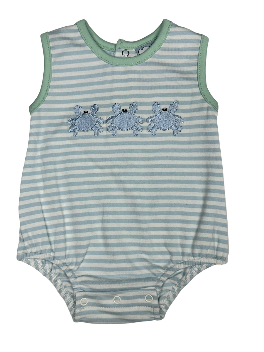 Crab Trio Applique Bubble – Smock Candy
