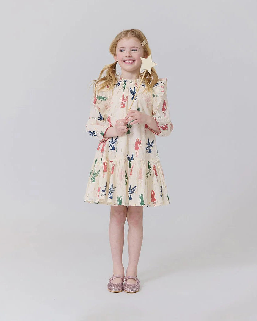 Harper Dress- Woodland Fairies – Smock Candy