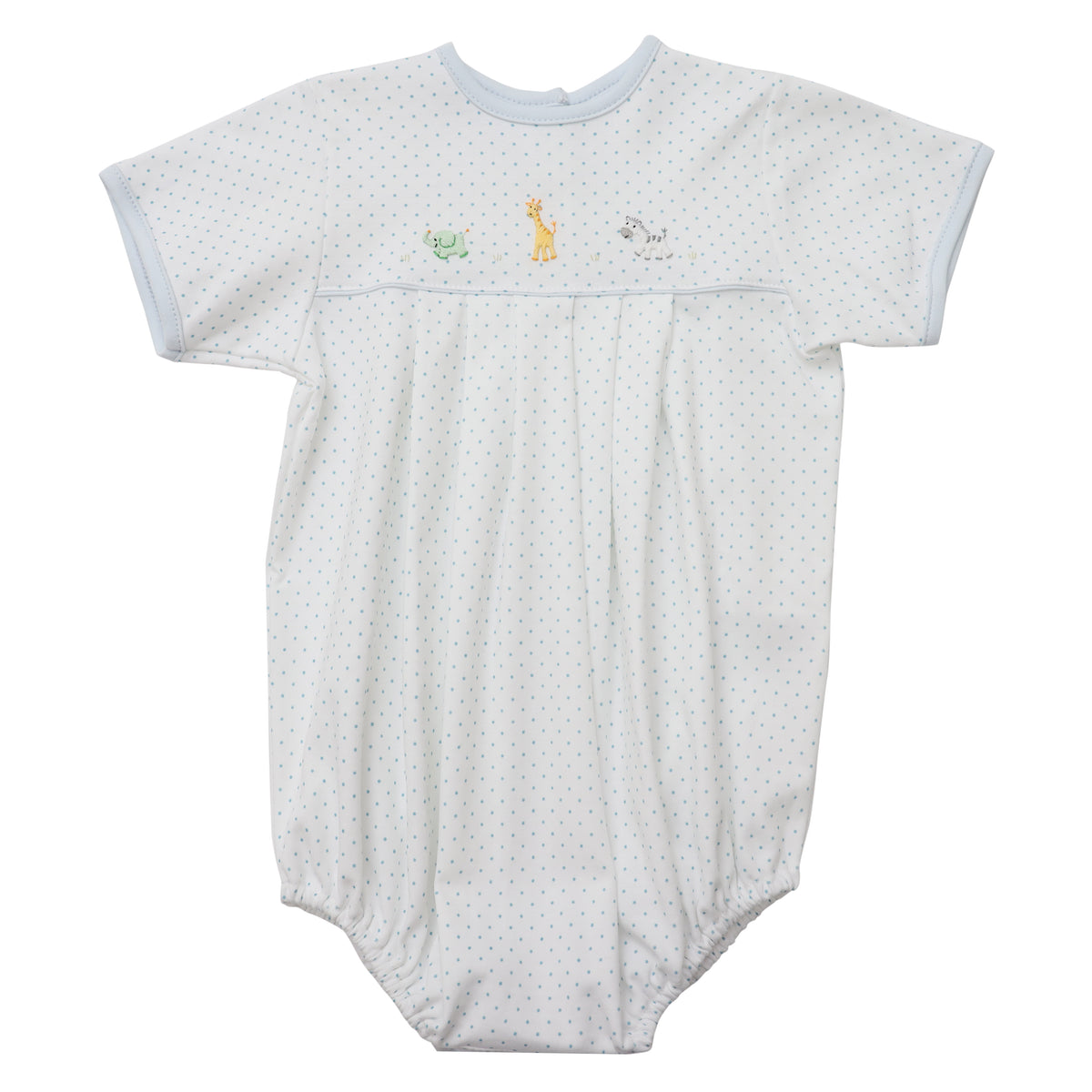 Safari Mini Bitty Dot Pleated Bubble – Smock Candy