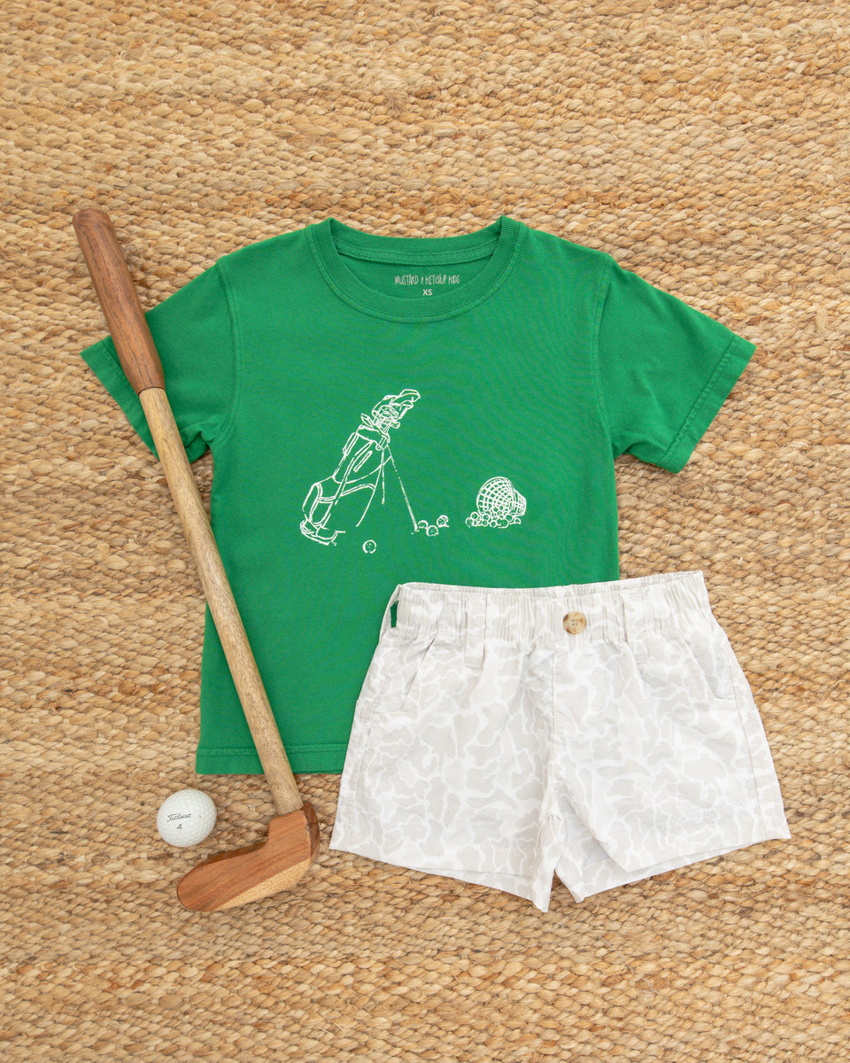 Green Golf Bag T-Shirt – Smock Candy
