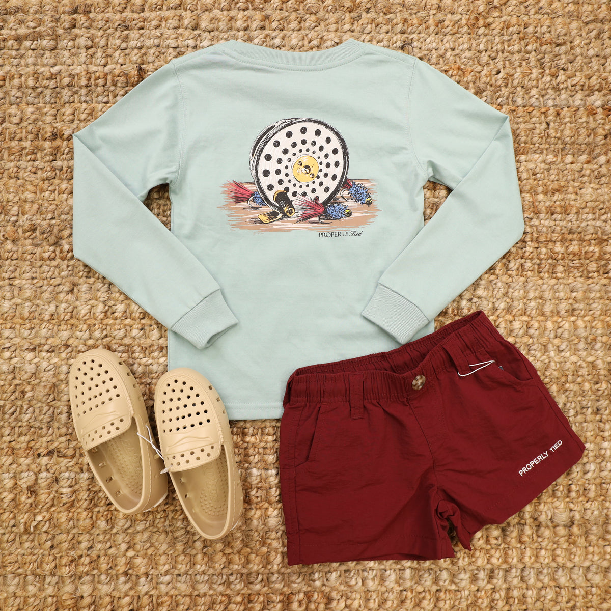 Mallard Short- Maroon – Smock Candy