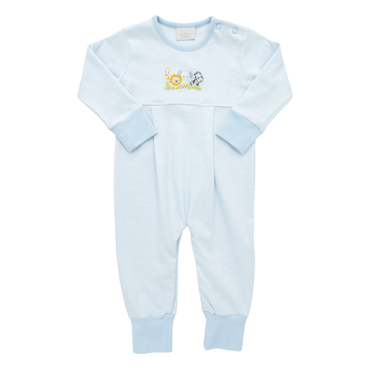 Coo Zoo L/S Romper – Smock Candy