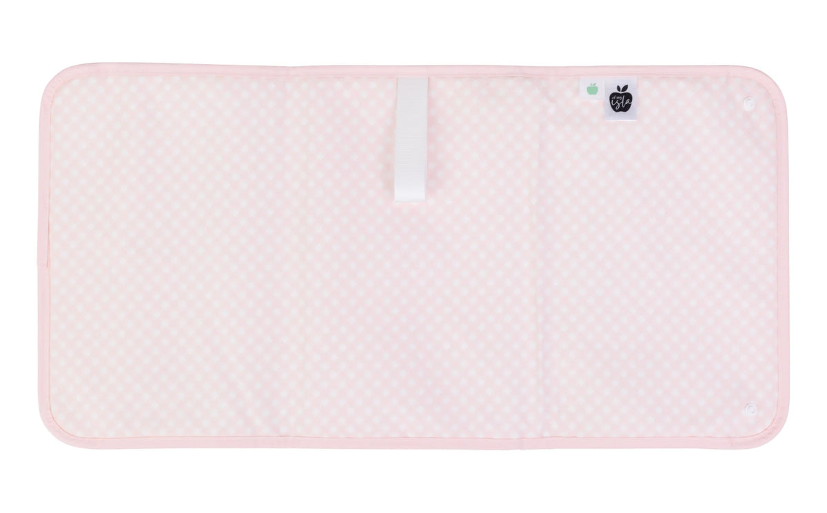 Pink Gingham Changing Pad – Smock Candy