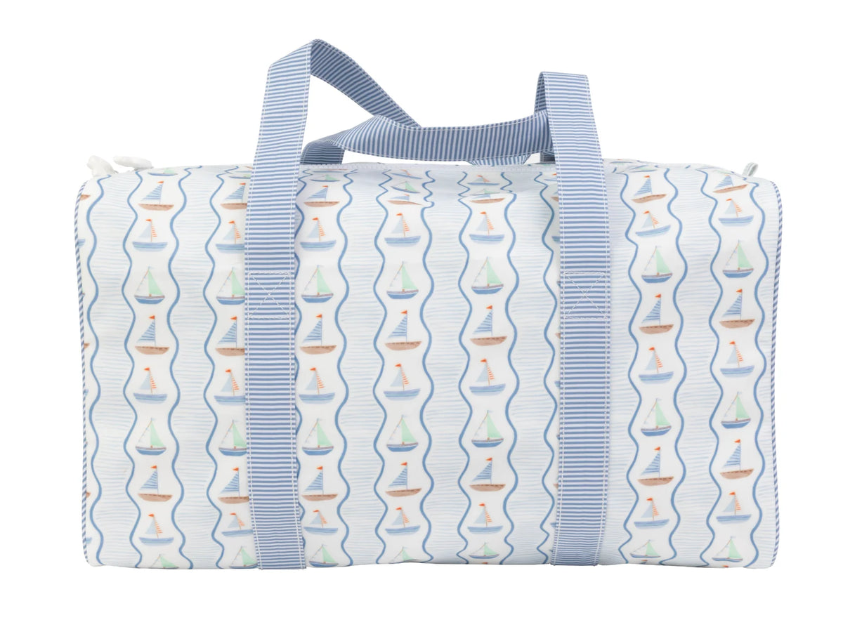 Sailboats Duffle Bag – Smock Candy
