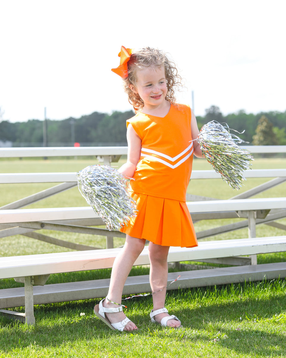 Cheer Uniform Set- Orange – Smock Candy
