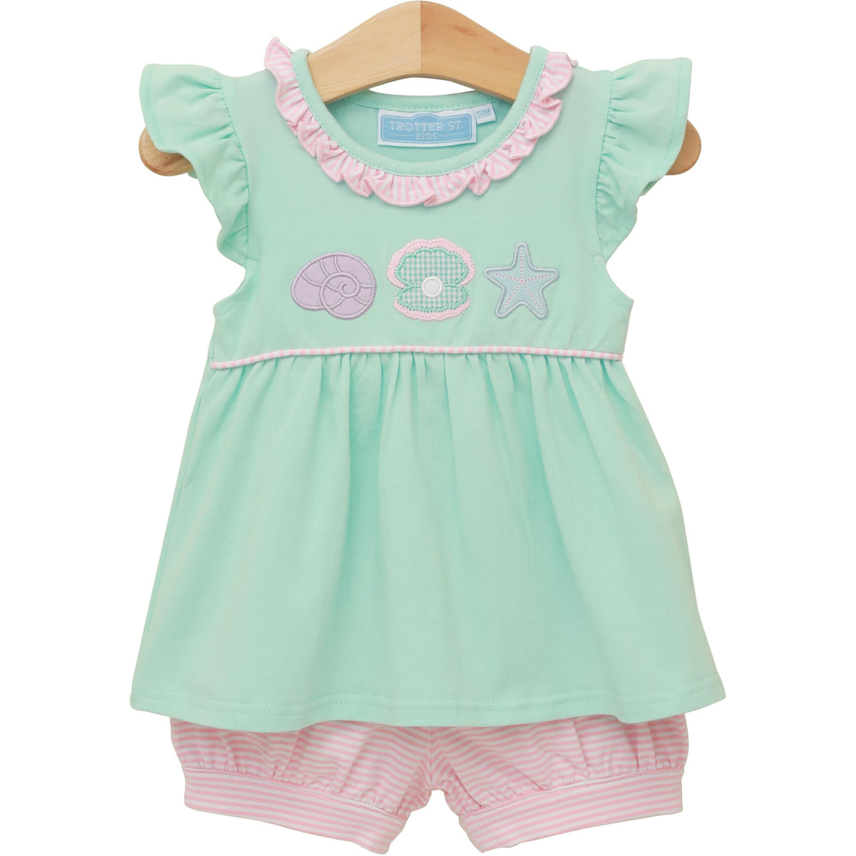 Under the Sea Banded Short Set – Smock Candy