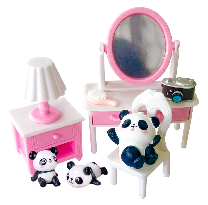 Mini Palz Playroom Panda Bear Beauty – Smock Candy