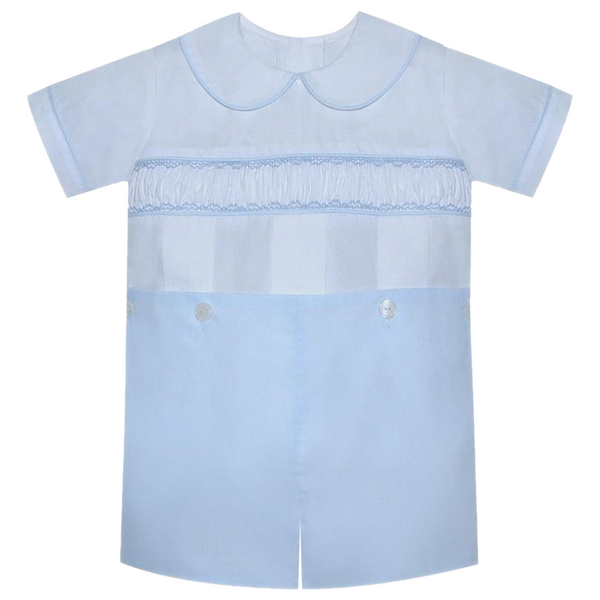 Percy Button Suit - Blue – Smock Candy
