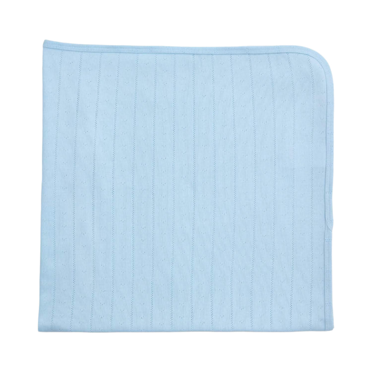 Love Lines Blue Baby Blanket – Smock Candy